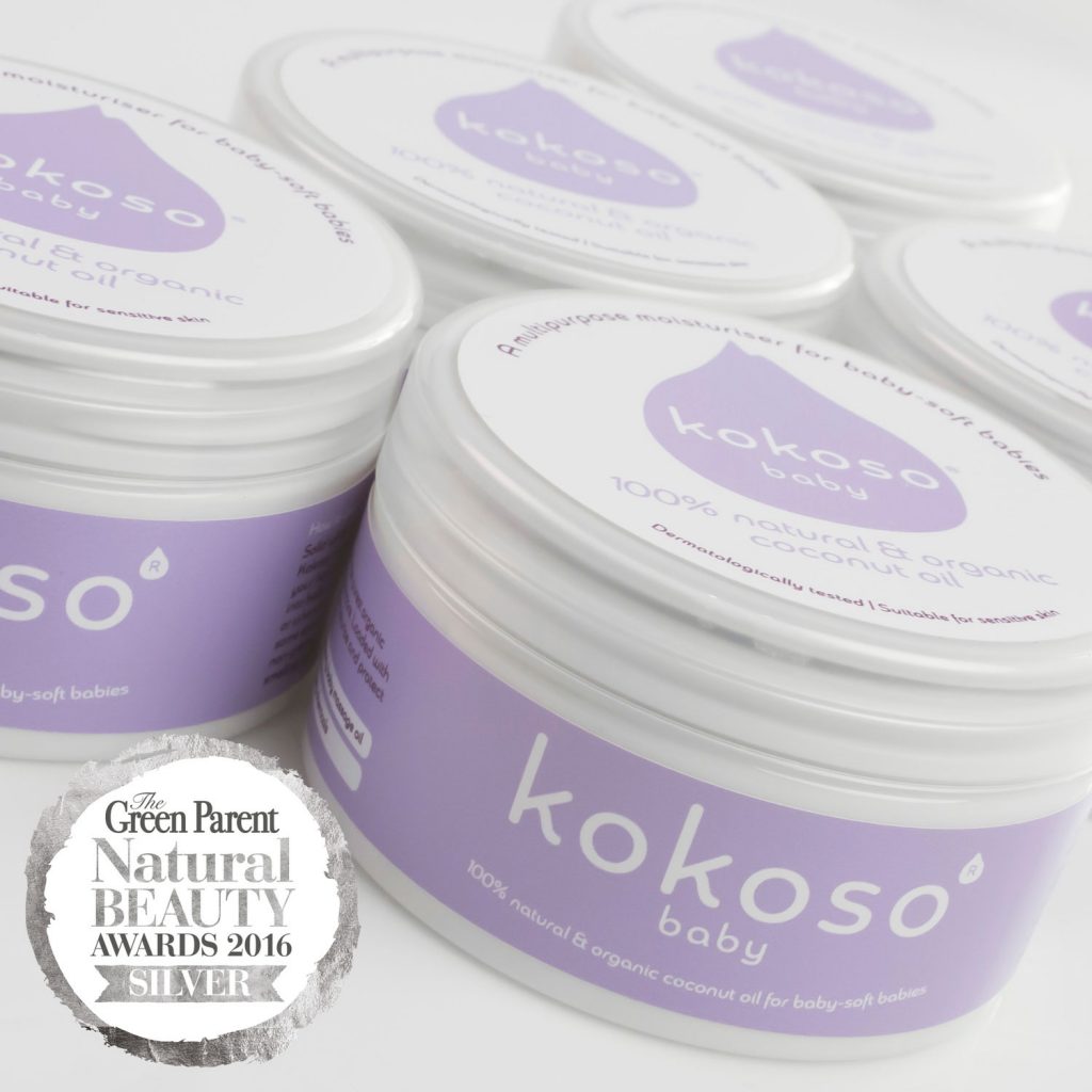 Kokoso Baby Wins Silver for Best Baby Oil - The Green Parent Awards