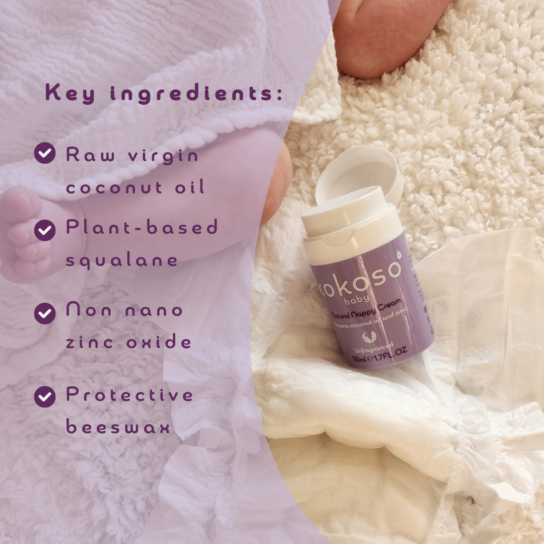 Kokoso Nappy Cream | Natural Baby Skincare | Kokoso