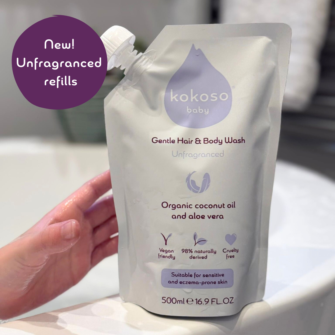 Kokoso Baby Wash | Gentle Hair & Body Wash | Kokoso