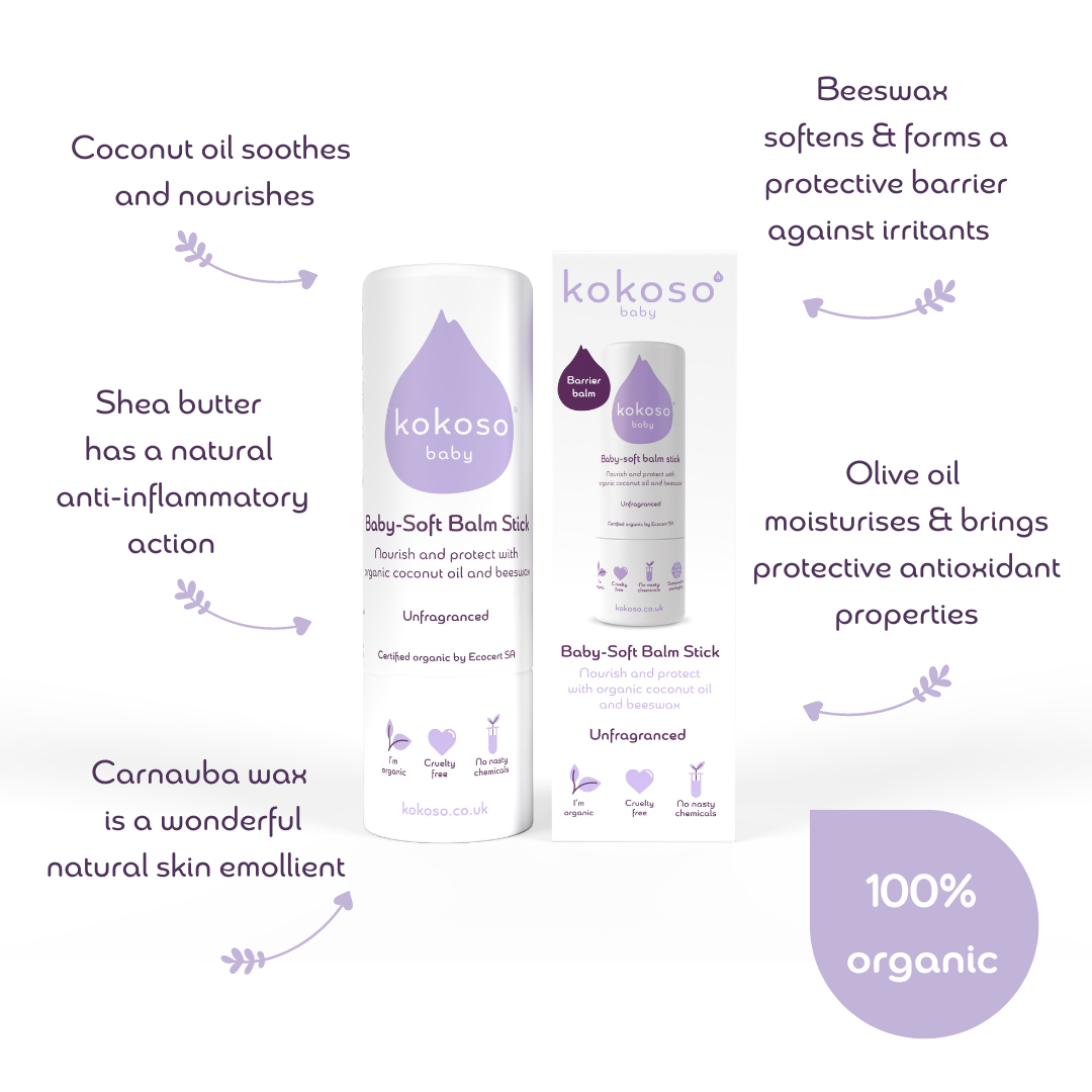 Kokoso Balm Stick | Natural Baby Skincare | Kokoso
